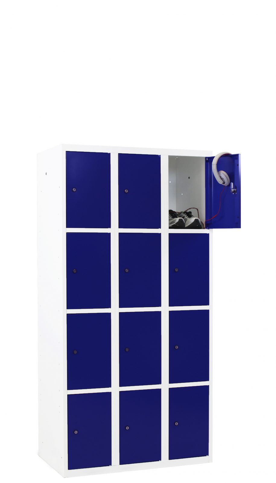 Lockerkast 3 koloms 12 vakken | Lockerkast.expert